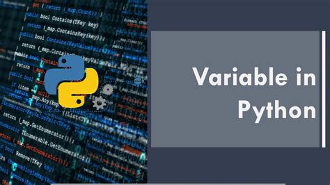 Part Variable In Python Python For Beginners Youtube
