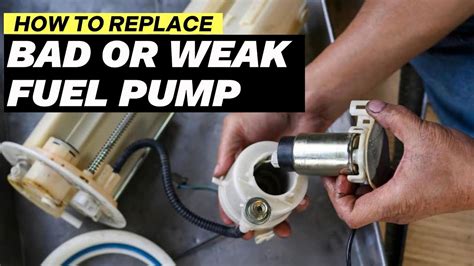 How To Fix It Bad Or Weak Fuel Pump Car Cranks But Wont Start Engine