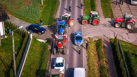 Uwaga utrudnienia w ruchu w związku z planowanym protestem rolników