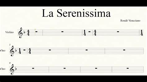 La Serenissima Rond Veneziano Youtube