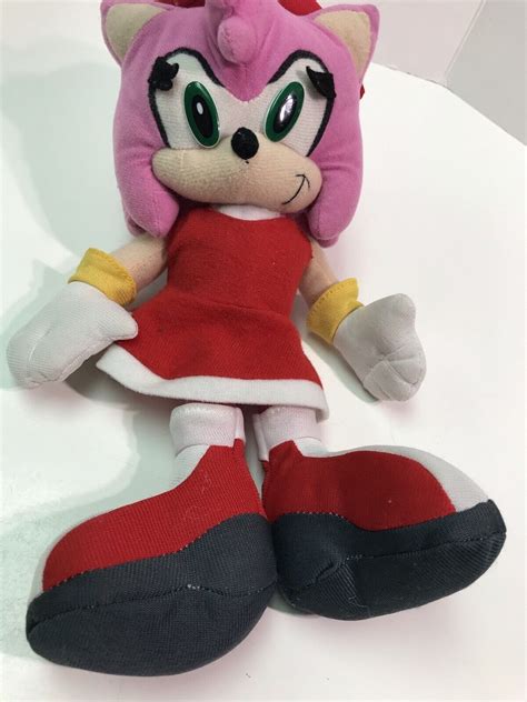 Mavin Amy Rose Plush Doll Sonic The Hedgehog Pink Sega Figure