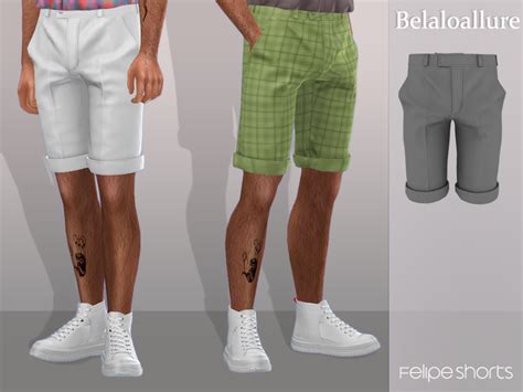 Belaloallure Felipe Set Belaoallure On Patreon Sims 4 Male Clothes