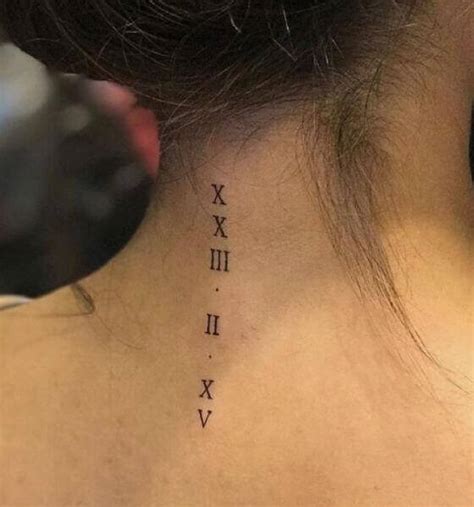 60 Best Roman Numerals Tattoo Designs Top Ideas 2021