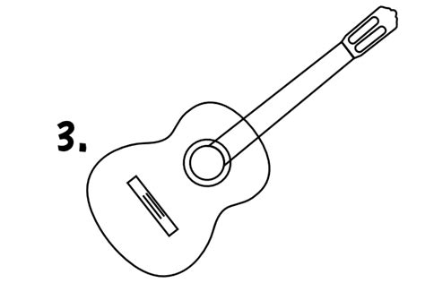 Jak narysować gitarę krok po kroku Nauka rysowania gitary