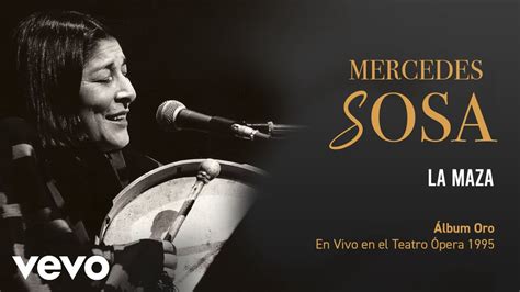 Mercedes Sosa La Maza En Directo Teatro Ópera Diciembre 1995