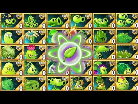 Green Other Plants Power Up Vs 40 Gravestones Who Will Win PvZ 2