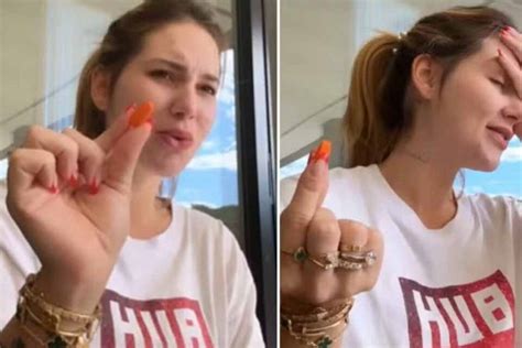 Virginia Fonseca inicia uso de ansiolíticos durante gravidez Preciso
