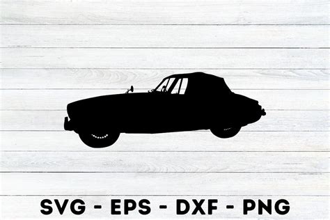 Classic Car Silhouette Svg Graphic By Magaart Creative Fabrica