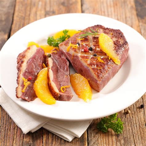 Recette Magret de canard sauce à l orange