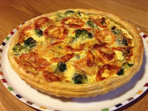 Tarte Aux Brocolis Au Saumon Fum Et La Ricotta Recette De Tarte