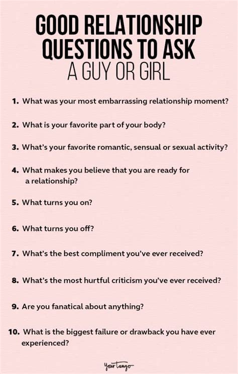 50 Questions To Increase Intimacy