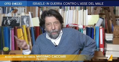 Caos Treni Cacciari A La Se Salvini Tacesse Su Tutto Sarebbe Meglio