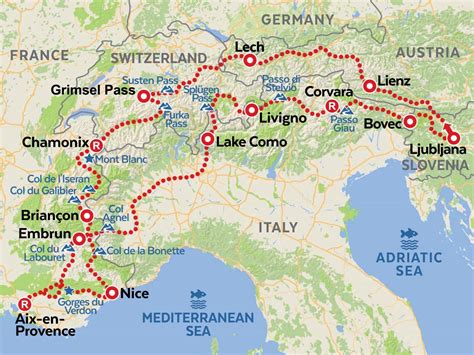 Alps Deluxe Variation Motorcycle Tour AMT