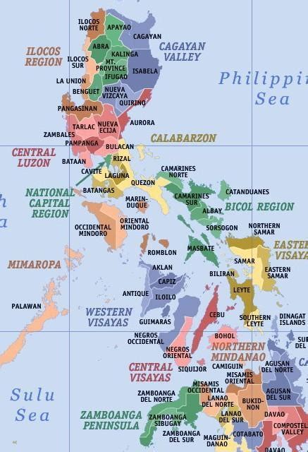 Ano Ang Kulay Ng Mapa Ng Pilipinas Brainly Ph