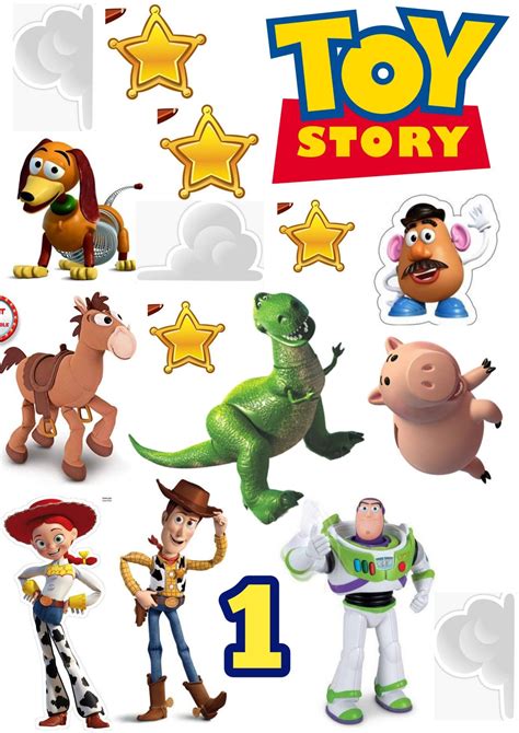 Topo De Bolo Toy Story Artofit