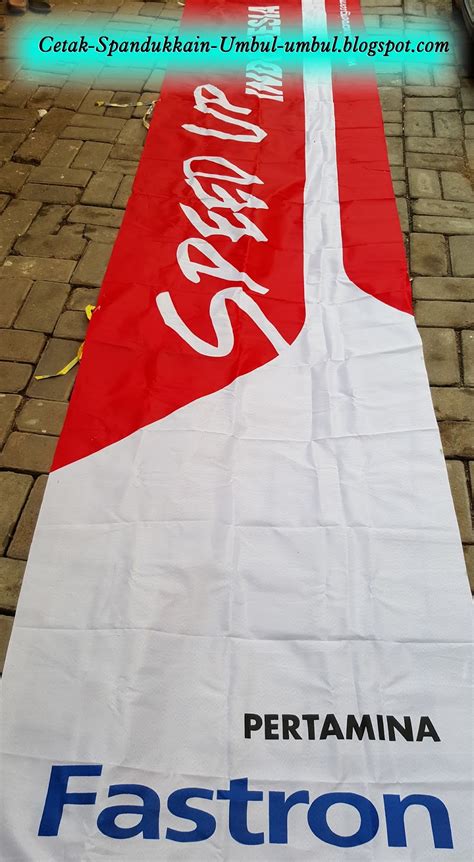 Sablon Cetak Printing Umbul Umbul Dan Spanduk Kain Layar Toko