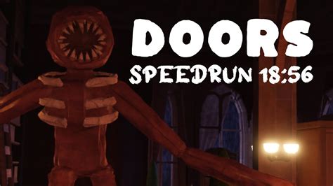 Roblox DOORS Speedrun 18 56 Solo YouTube