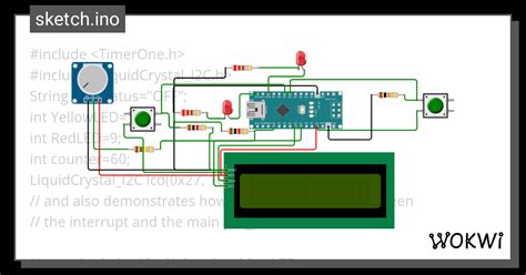 timerone wokwi arduino and esp32 simulator