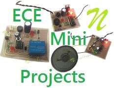 Latest EEE ECE Mini Projects List 2021 With Circuit Diagram