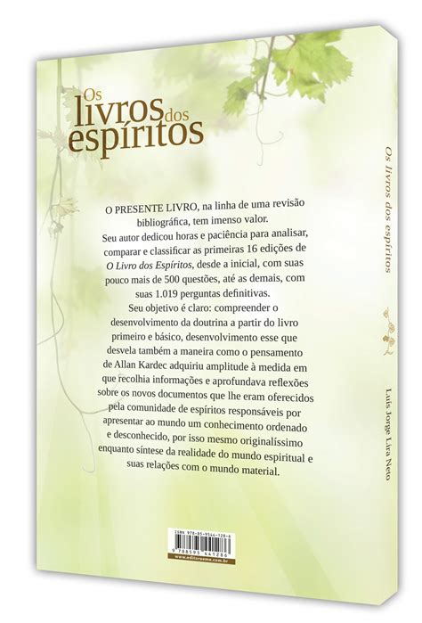 Os livros dos espíritos Editora EME