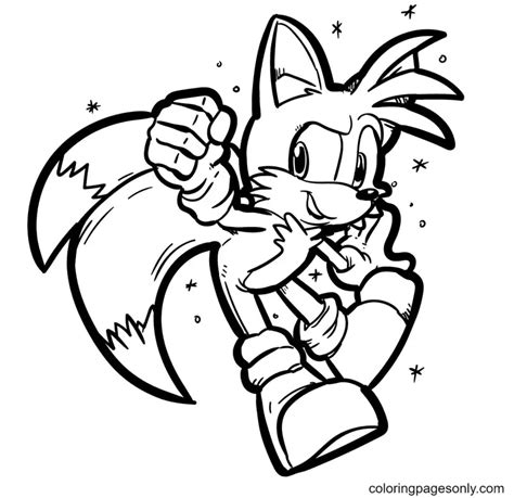 Tails Coloring Pages To Print Free Printable Coloring Pages