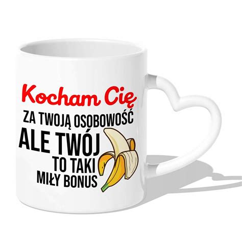 Kubek ceramiczny WYJĄTKOWY PREZENT DLA PAR NA WALENTYNKI DLA DZIEWCZNY