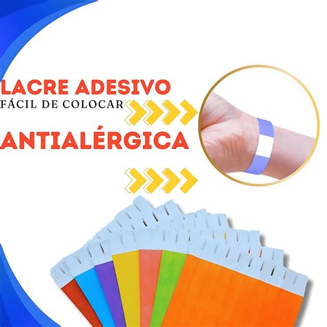 Pulseira Identifica O Lisa Festas Eventos Baladas Shein Brasil