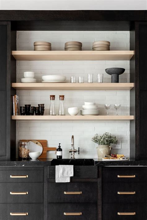 Modern Entryway A Moody Wet Bar Studio McGee Kitchen Wet Bar