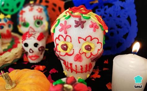 Cómo hacer calaveritas de azúcar Receta mexicana fácil