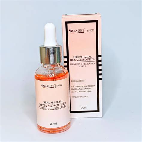 Serum Facial Rosa Mosqueta Max Love Shopee Brasil