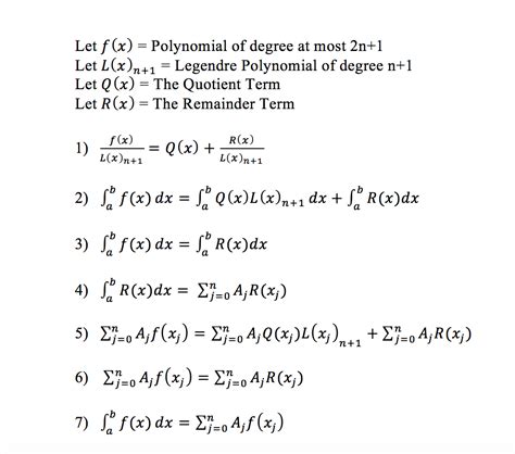 numerical integration with gaussian quadratures by ryan reiff medium