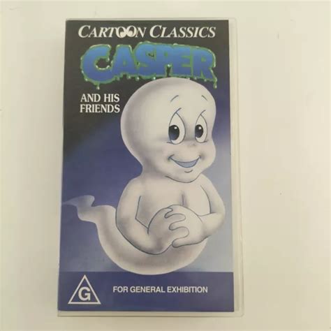 CASPER AND HIS Friends VHS Cartoon Classics The Friendly Ghost PAL