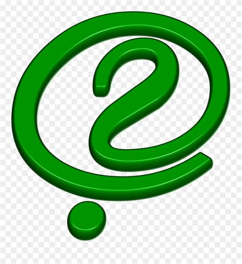 Green Question Mark Png Circle Clipart 4889720 PinClipart