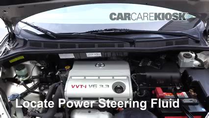 Toyota Sienna Power Steering Fluid
