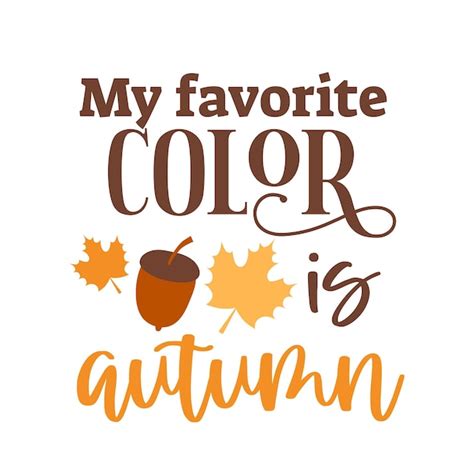 Premium Vector Autumn Phrases With Cute And Cozy Design Elements