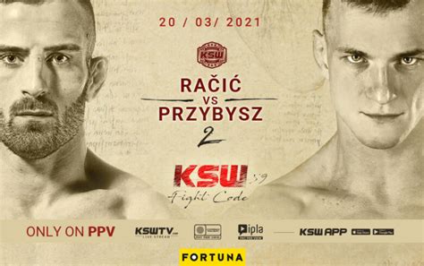 Antun Ra I I Sebastian Przybysz Spotkaj Si Ponownie Na Ksw Mma Pl