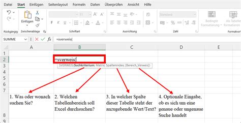 Sverweis In Excel Einfache Anleitung Mit Praxisbeispiel