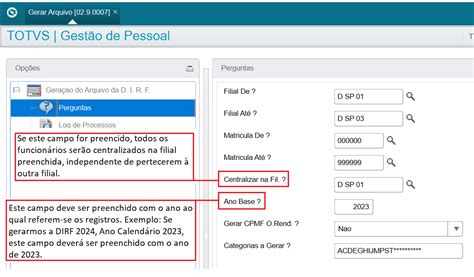 RH Linha Protheus GPE Passo A Passo Para Gerar Dados Gerar