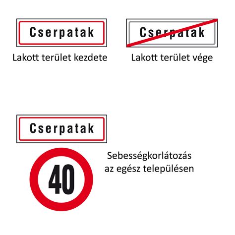 Magyarazat E KRESZ