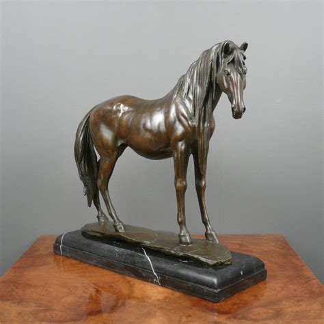 Statue En Bronze Cheval Sculptures En Bronze