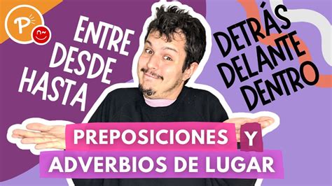 Claseprofedeele Preposiciones Y Adverbios De Lugar Youtube