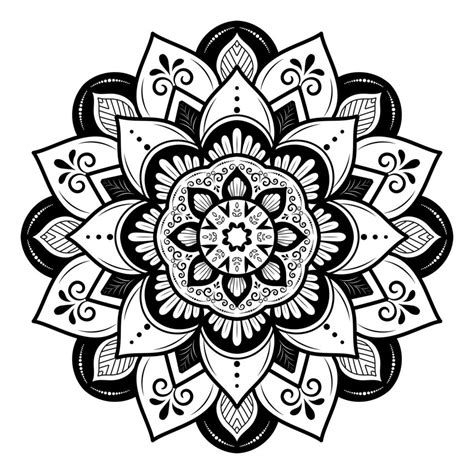 Lista 104 Imagen De Fondo Fondos De Pantalla Mandalas Blanco Y Negro