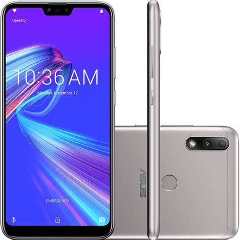 Smartphone Asus ZB634KL Zenfone Max Plus M2 Prata 32GB Asus Zenfone