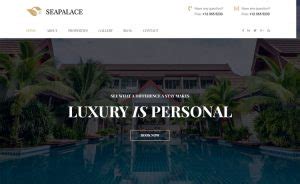 Seapalace Free HTML5 Bootstrap 4 Hotel Website Template ThemeWagon
