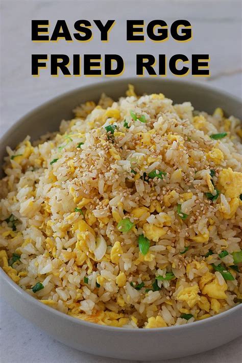 5 Minutes Easy Egg Fried Rice Artofit