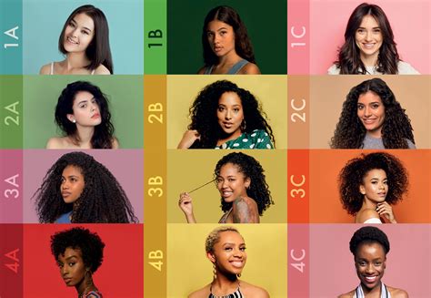 Hair Type Chart What Is Your Natural Hair Type SheaMoisture