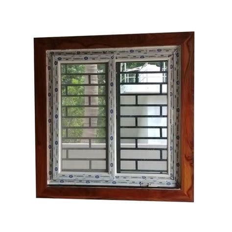 UPVC Two Track Sliding Window Glass Thickness 5mm At Rs 550 Square