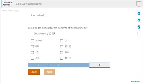 Solved Jump To Level 1 Select All The Strings That Are Chegg