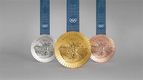 JO de Paris 2024 des médailles faites d or d argent de bronze et de