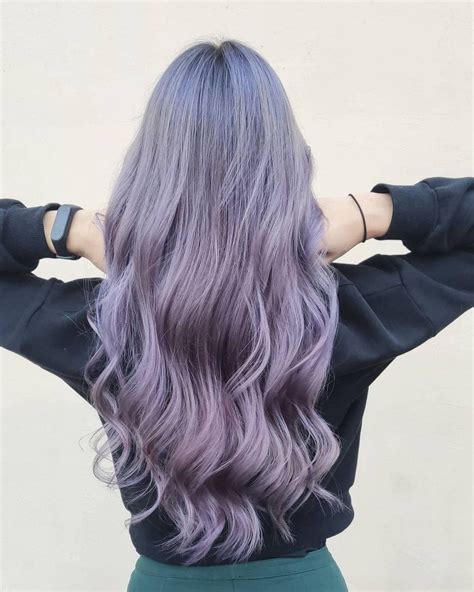 Lavender Frost Grey Hair Dye Light Purple Hair Lilac Hair